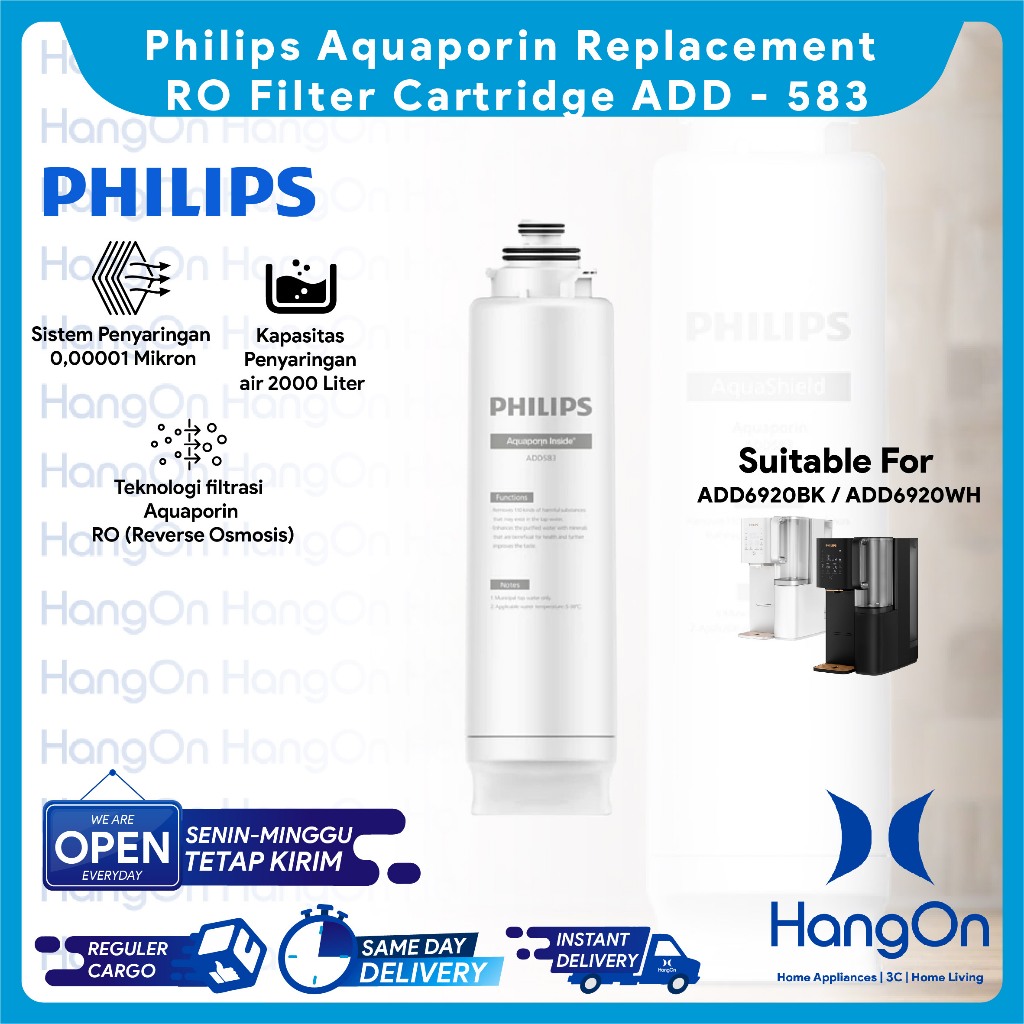 Jual Philips Aquaporin Replacement RO Filter Cartridge ADD583 for ...