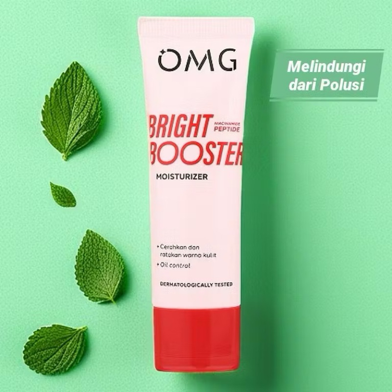 Jual OMG Oh My Glow Bright Booster Moisturizer 25 g Untuk Semua Jenis ...