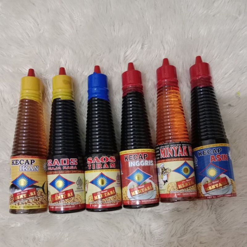 Jual paket hemat isi 6botol (kecap ikan,saor prajarasa,saos tiram,kecap ...