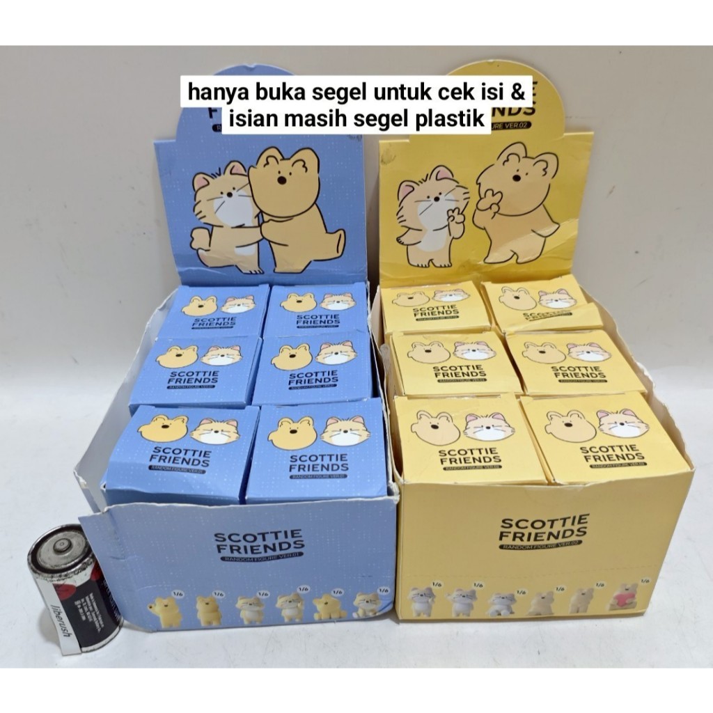 Jual scotty scottie friends random figure ver 1 2 blind box popmart ...