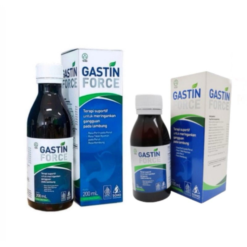 Jual GASTIN FORCE SIRUP 100 ML / GASTIN FORCE SIRUP 200 ML | Shopee ...
