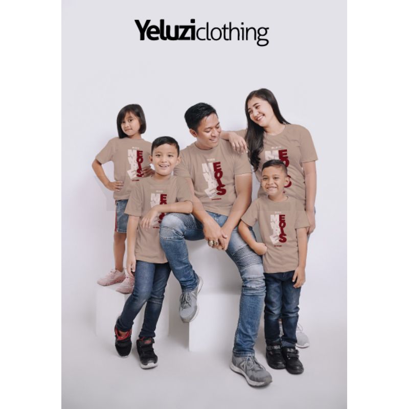 Jual BAJU KAOS AYAH IBU ANAK / BAJU COUPLE ANAK CEWEK COWOK / BAJU ...