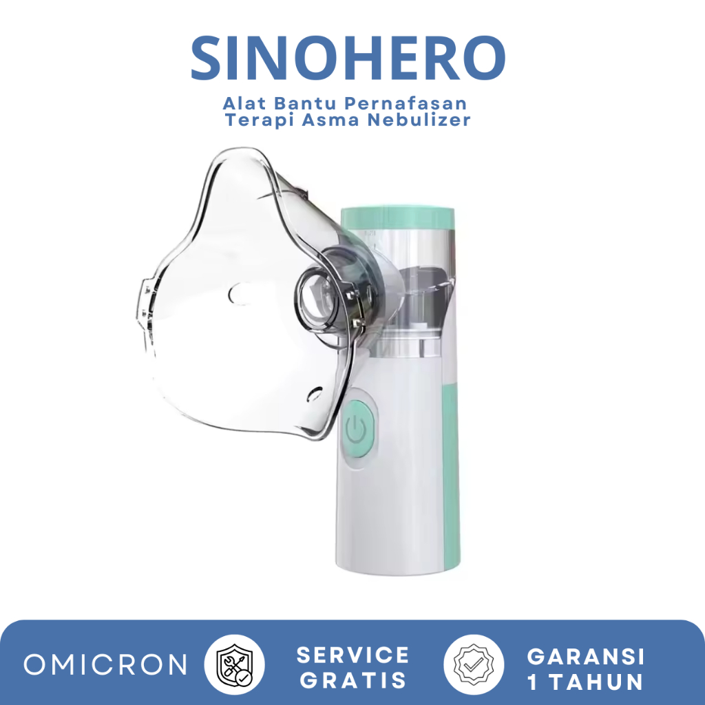 Jual Nebulizer Portable Alat Terapi Pernapasan Handheld Inhaler Atomizer | Shopee Indonesia