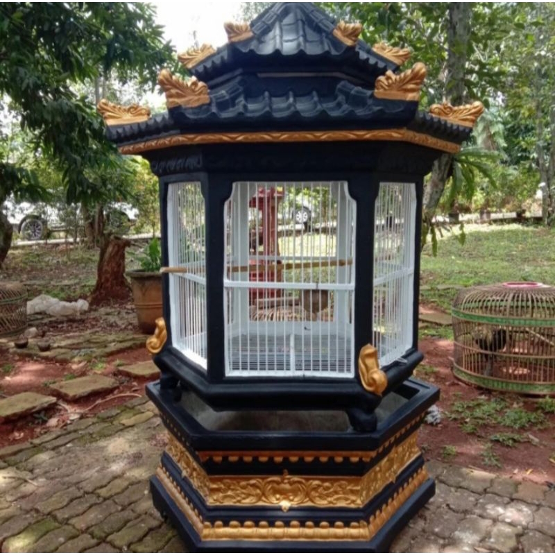 Jual SANGKAR AYAM KETAWA,PELUNG,BURUNG KAKATUA,MACAW,BAHAN BETON MODEL ...
