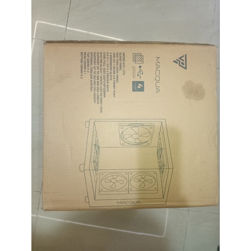 Jual Casing PC Komputer Gaming Varro Prime Macqua Free 3 F | Shopee ...