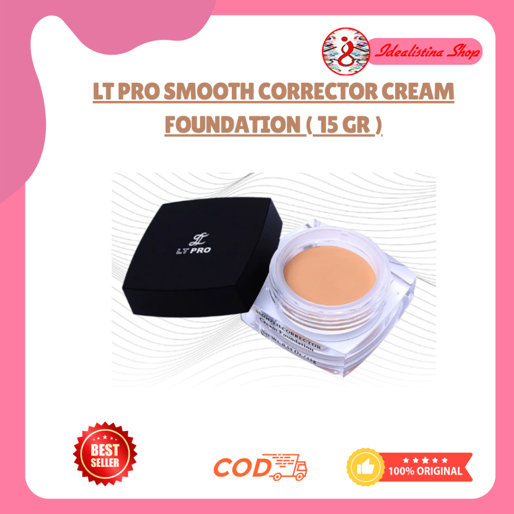 Jual LT PRO Smooth Corrector Cream Foundation ( 15 gr ) | Shopee Indonesia