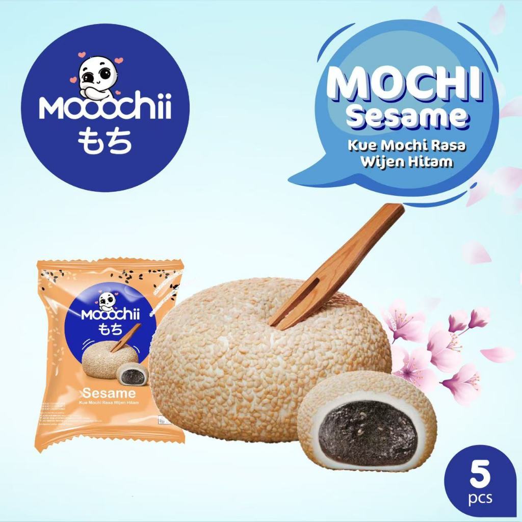 Jual NEW Mochi Sesame 5pcs (bukan es krim) | Shopee Indonesia