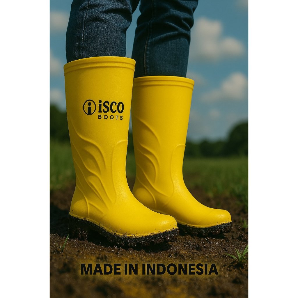 Jual ISCO SEPATU BOOT SEPATU SAFETY - SEPATU PROYEK - PERKEBUNAN BOOTS ...