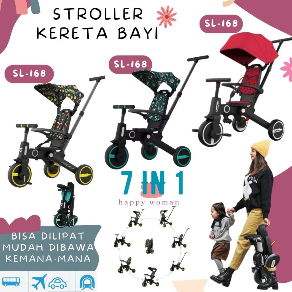 Jual Stroller Bayi Stroler Anak Kereta Bayi Dorong Baby Stroller Lipat ...