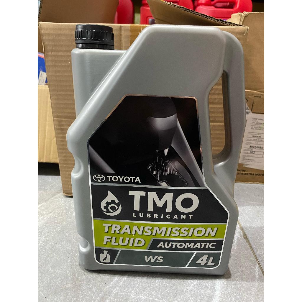 Jual Oli Toyota TMO Transmission Fluid Automatic WS / ATF WS 4 Liter ...