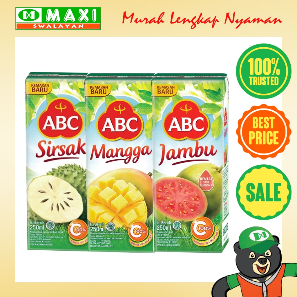 Jual ABC Juice Kemasan 250 ml. | Shopee Indonesia