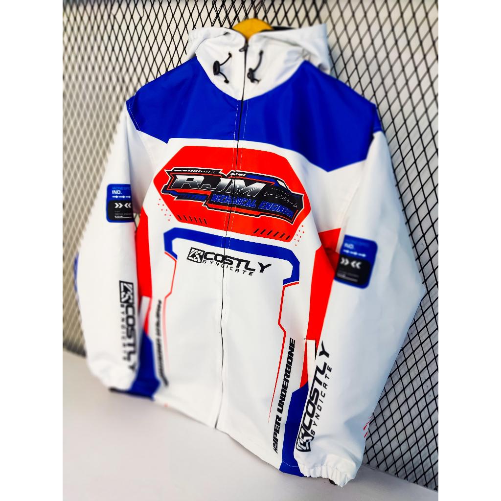 Jual JAKET RACING TASLAN/PARASUT WATERPROOF CUSTOM SESUAI PERMINTAAN ...