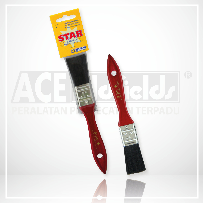 Jual Ace Oldfield - Star Brush Kuas Cat Bulu Hitam | Shopee Indonesia