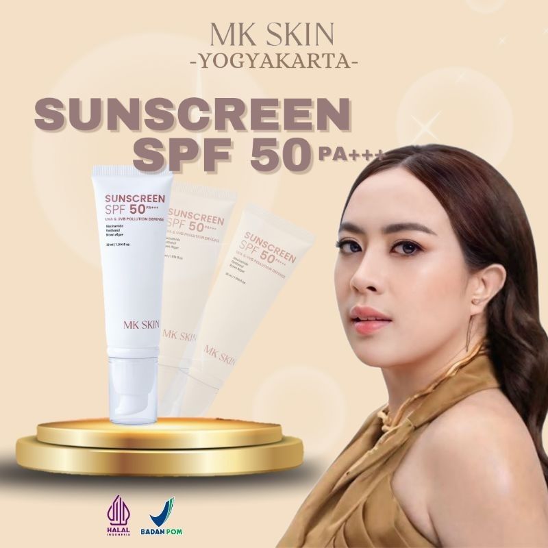 Jual MK SKIN - SUNSCREEN SPF 50 PA+++ | Shopee Indonesia