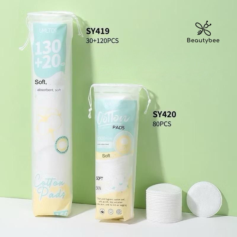 Jual BEAUTYBEE KAPAS WAJAH MAKEUP SKINCARE EKSFOLIASI BULAT 2 TEKSTUR 3 ...