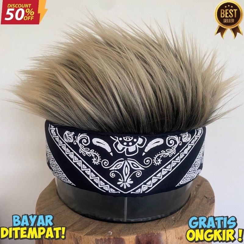 Jual Udeng Bali rambut palsu viral iket Sunda rambut palsu viral ...
