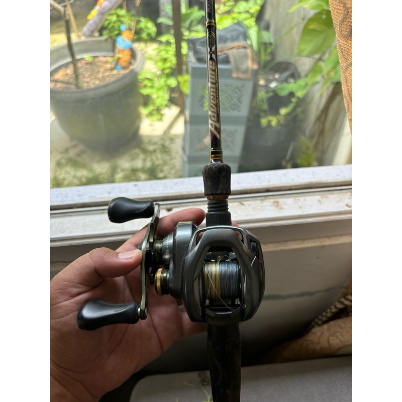 Jual Shimano Curado DC dan joran storm adventure x | Shopee Indonesia