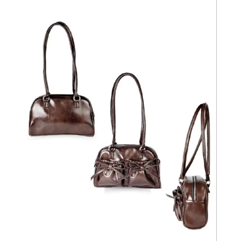 Jual NAOMI TREND SHOULDERBAG TAS WANITA TAS VINTAGE ROUDBAG | Shopee ...