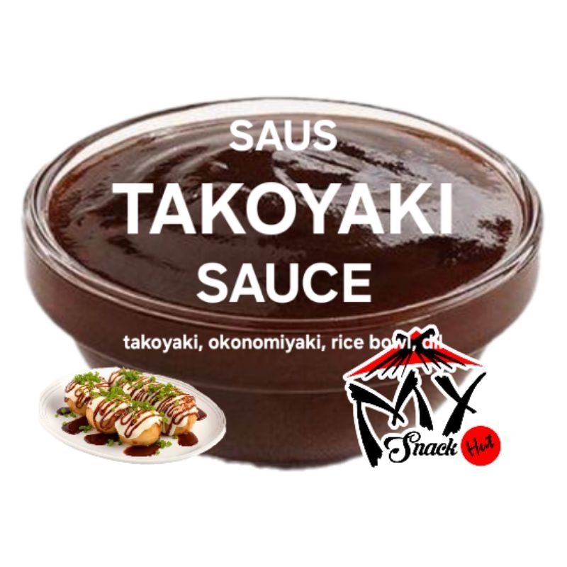 Jual TAKOYAKI SAUCE 50ML SAUS OKONOMIYAKI TAKO SAOS BOLA GURITA ...
