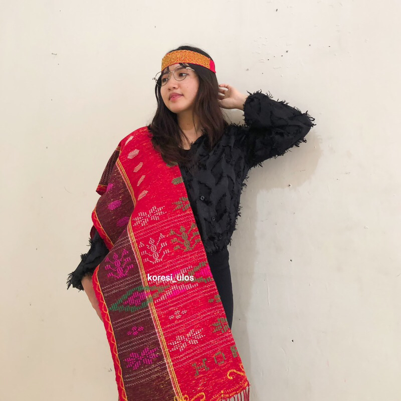 Jual Selendang Ulos Sadum Sumatera Utara Baju Adat Batak Ulos Kekinian ...