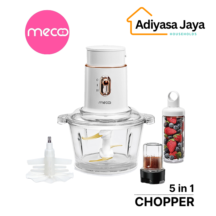 Jual 5 in 1 Chopper (Mecoo) / Food Processor / Blender / Penggiling ...