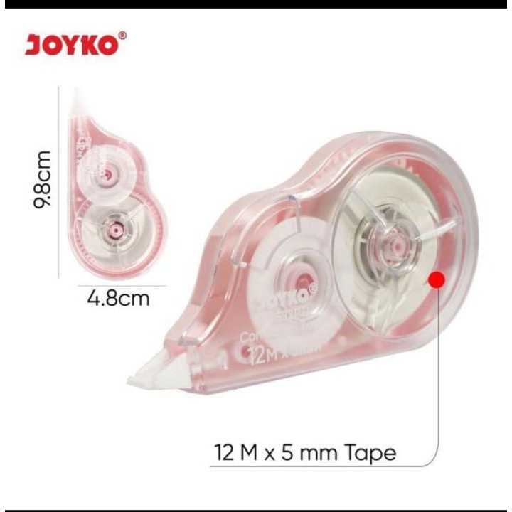 Jual (1 Pcs) Correction Tape Joyko CT-522PTL Pastel / Penghapus Tipex ...