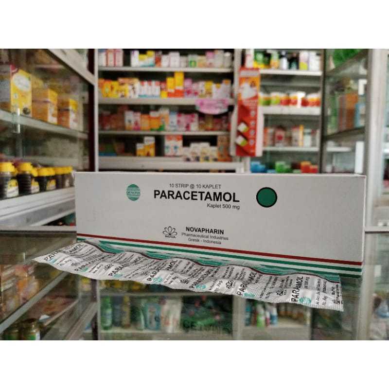 Jual PARACETAMOL NOVAPHARIN 1 STRIP @10 TABLET - ED 05/2026 | Shopee ...