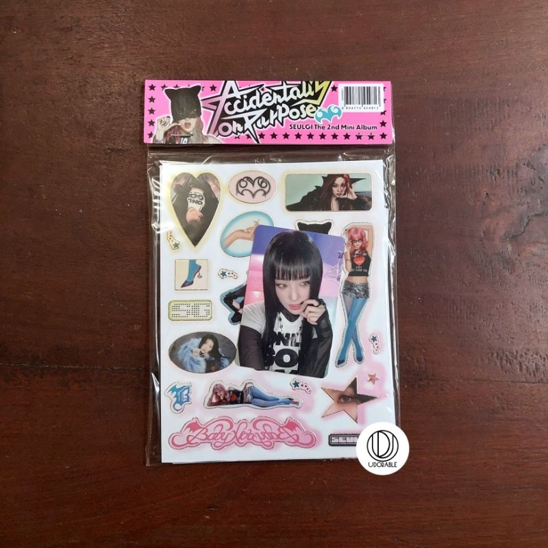 Jual Ready Stock - Album SEULGI Accidentally On Purpose (AOP) Sticker ...