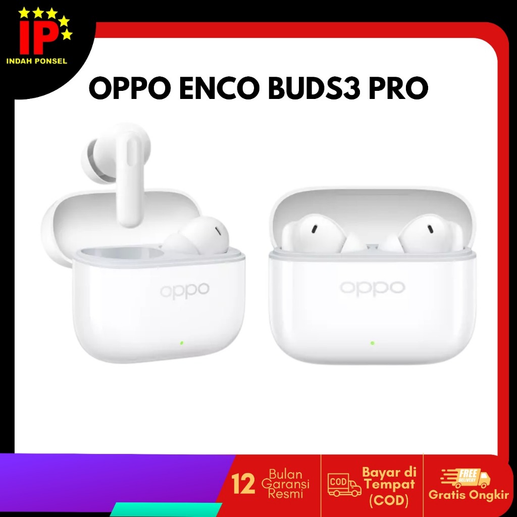Jual OPPO ENCO BUDS 3 PRO GARANSI RESMI 1 TAHUN | Shopee Indonesia