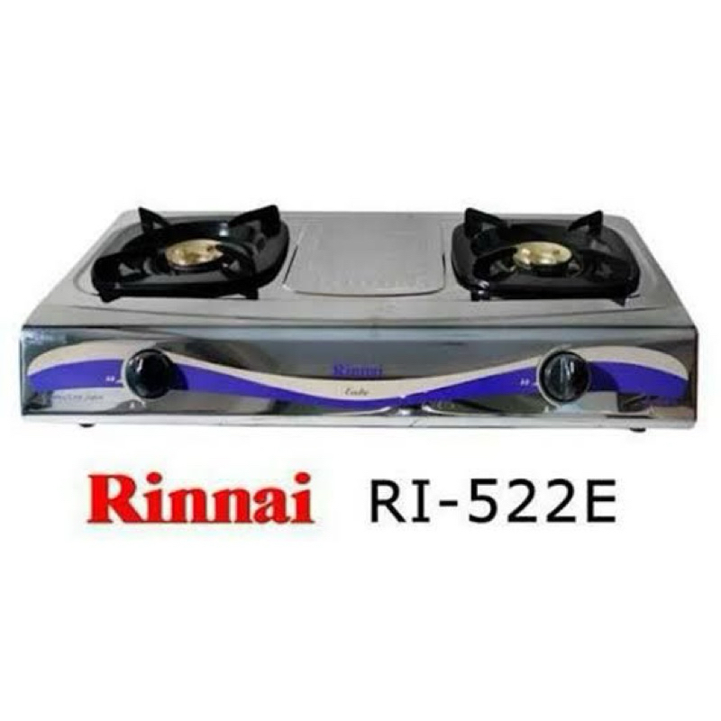 Jual KOMPOR RINNAI RI-522E 602E 522C 2 TUNGKU ( Kompor Saja ) | Shopee Indonesia