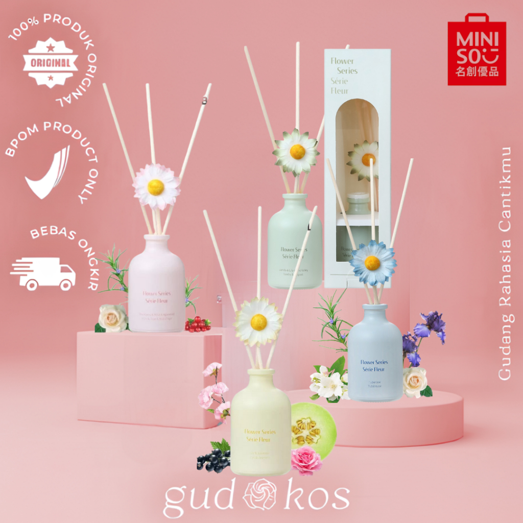 Jual Miniso Reed Diffuser Vanilla Pengharum Ruangan Aromaterapi ...