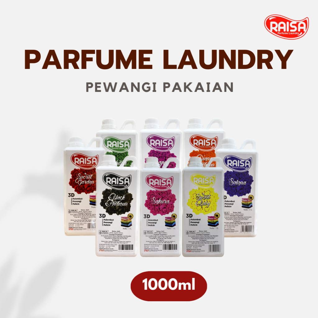 Jual Parfum Laundry RAISA Semua variasi | Pewangi Pakaian wangi ...