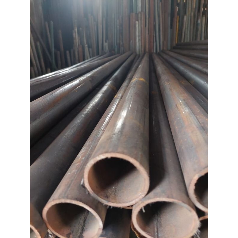 Jual Pipa Besi 1,5 Inch Tebal 3,5mm OD 48mm ID 41mm Harga per 10cm ...