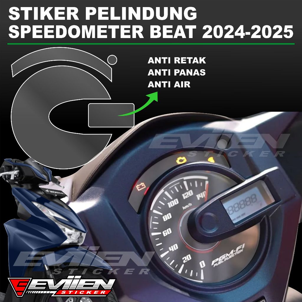 Jual STIKER ANTI GORES PELINDUNG SPEEDOMETER BEAT 2024-2025 BAHAN VPF ...