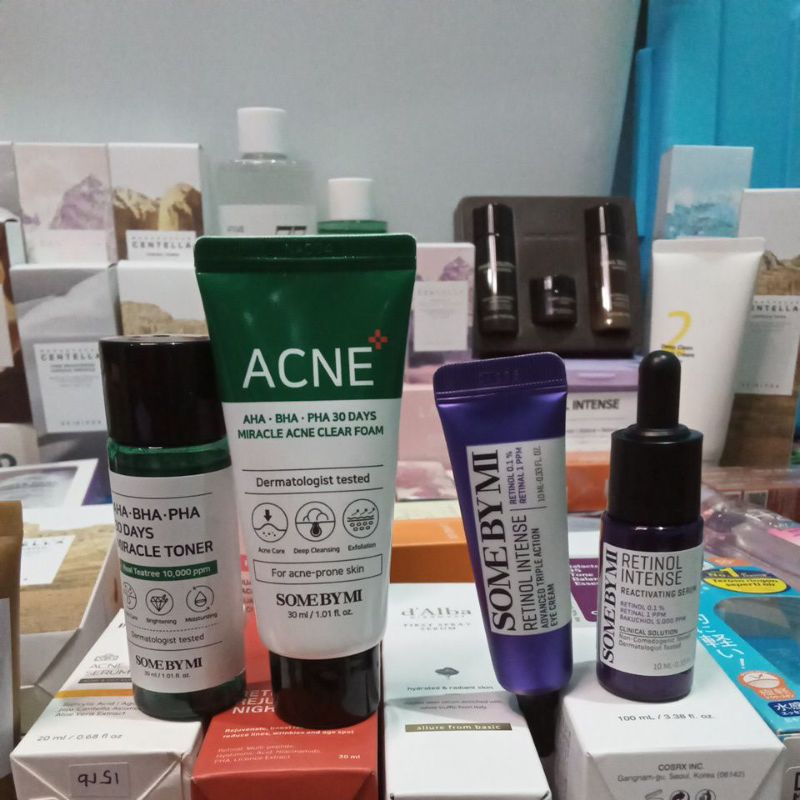 Jual Some By Mi Acne AHA BHA PHA | RETINOL INTENSE | 30 Days Miracle ...