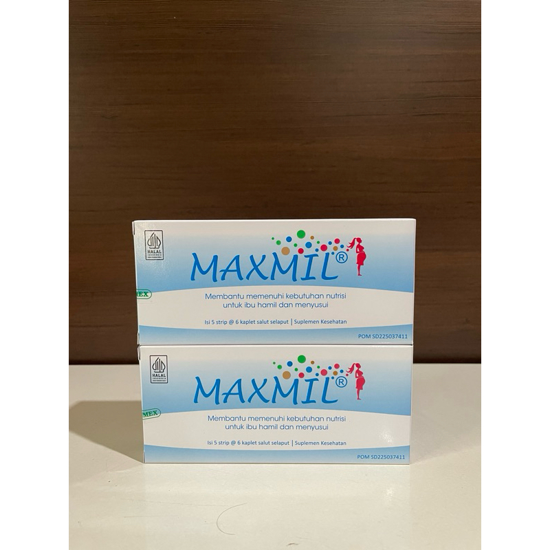 Jual Maxmil Vitamin Ibu Hamil Box Isi 30 Tablet | Shopee Indonesia