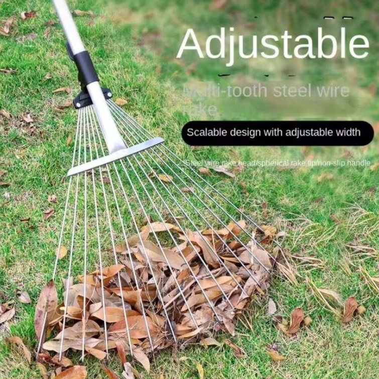 Jual SAPU GARUKAN SAMPAH DAUN TAMAN SAPU GARUK TAMAN GARDEN LEAF RAKE ...