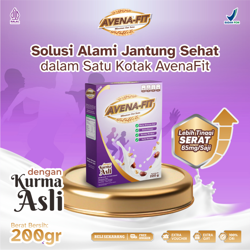 Jual Avena-Fit Oat Susu Kurma Untuk Jantung dan Kolestrol No. 1 di Indonesia | Shopee Indonesia