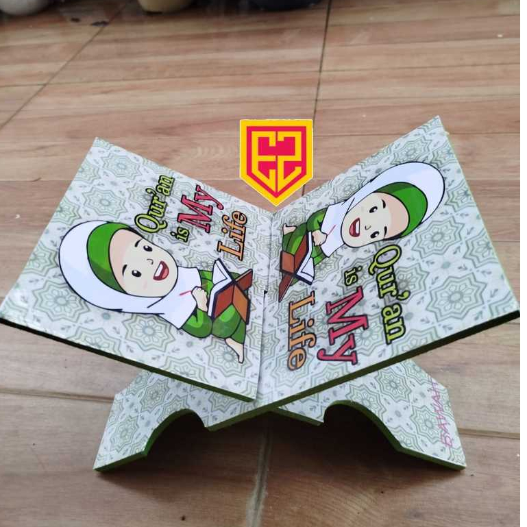 Jual Alas Al Quran | tempat baca Al Quran | Unik Aesthetic | rehal ...