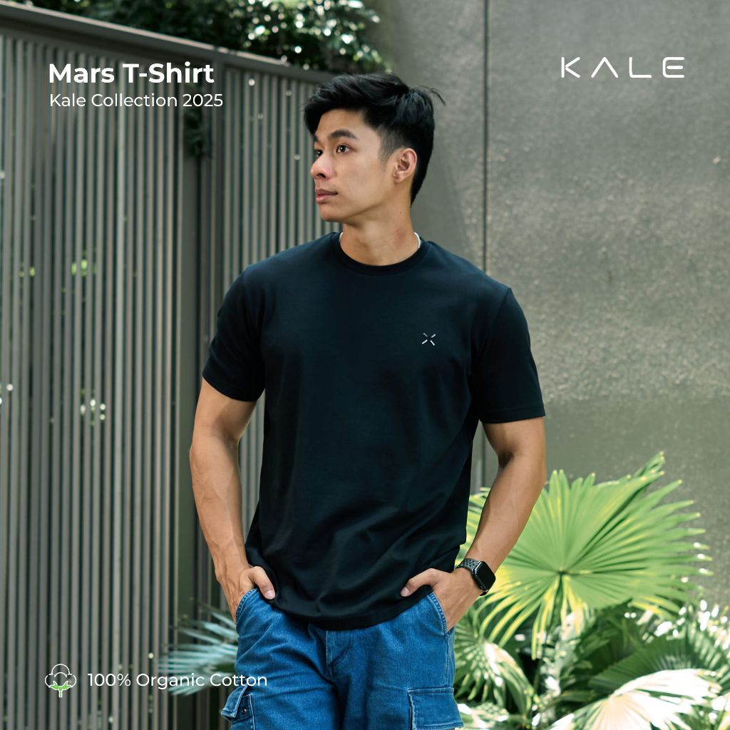 Jual KALE Mars / Cotton Cloudy / Atasan Kaos Pria / Kaos Basic Pria / KALE Kai | Shopee Indonesia