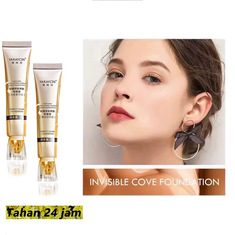 Jual Foundation Melembapkan 24 Jam & Tahan Lama | Cocok Semua Jenis ...