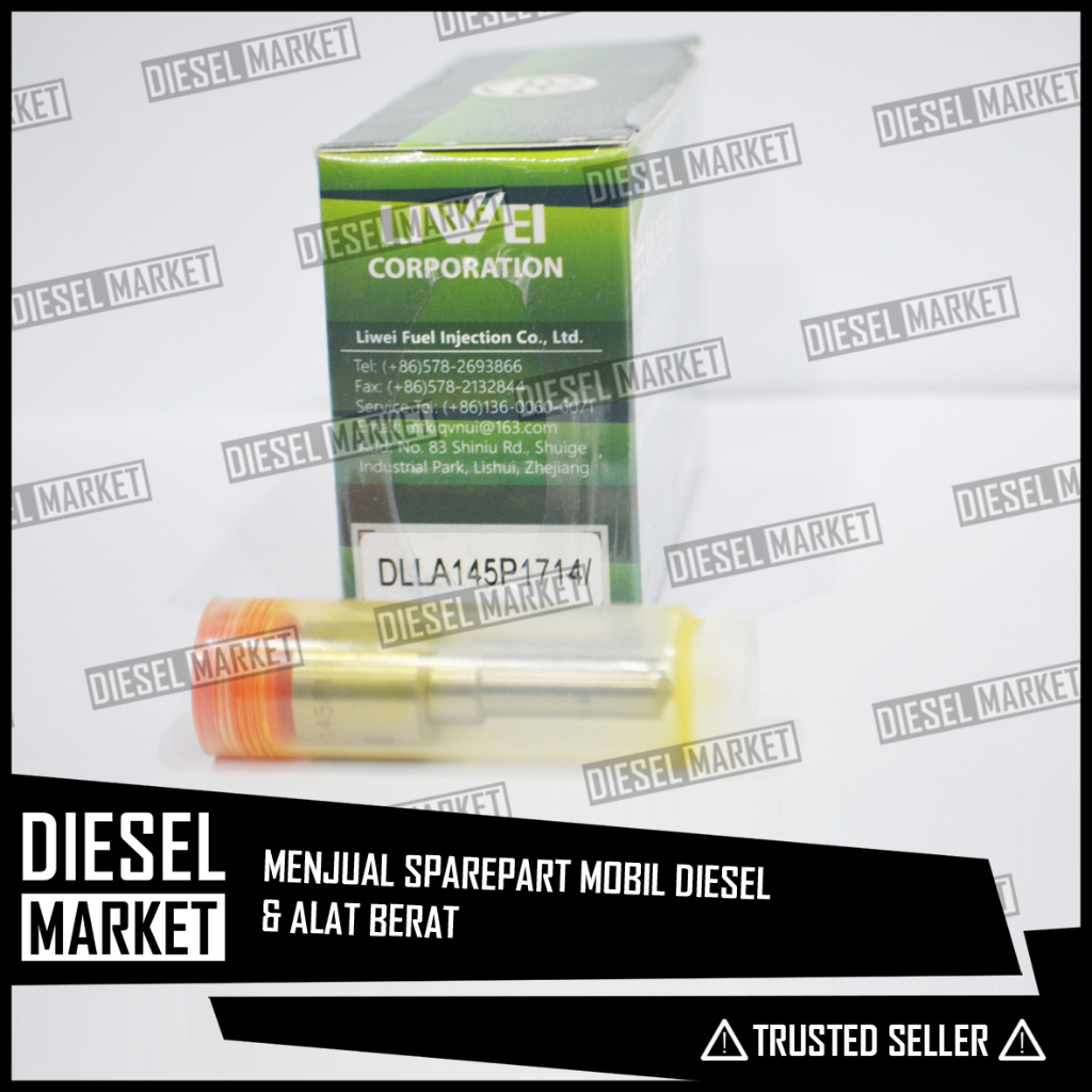 Jual Nozzle Injector Cummins QSC8.3 QSL9 QSL8.9 DLLA145P1714 P1714 - Nosel Injketor ummins ...
