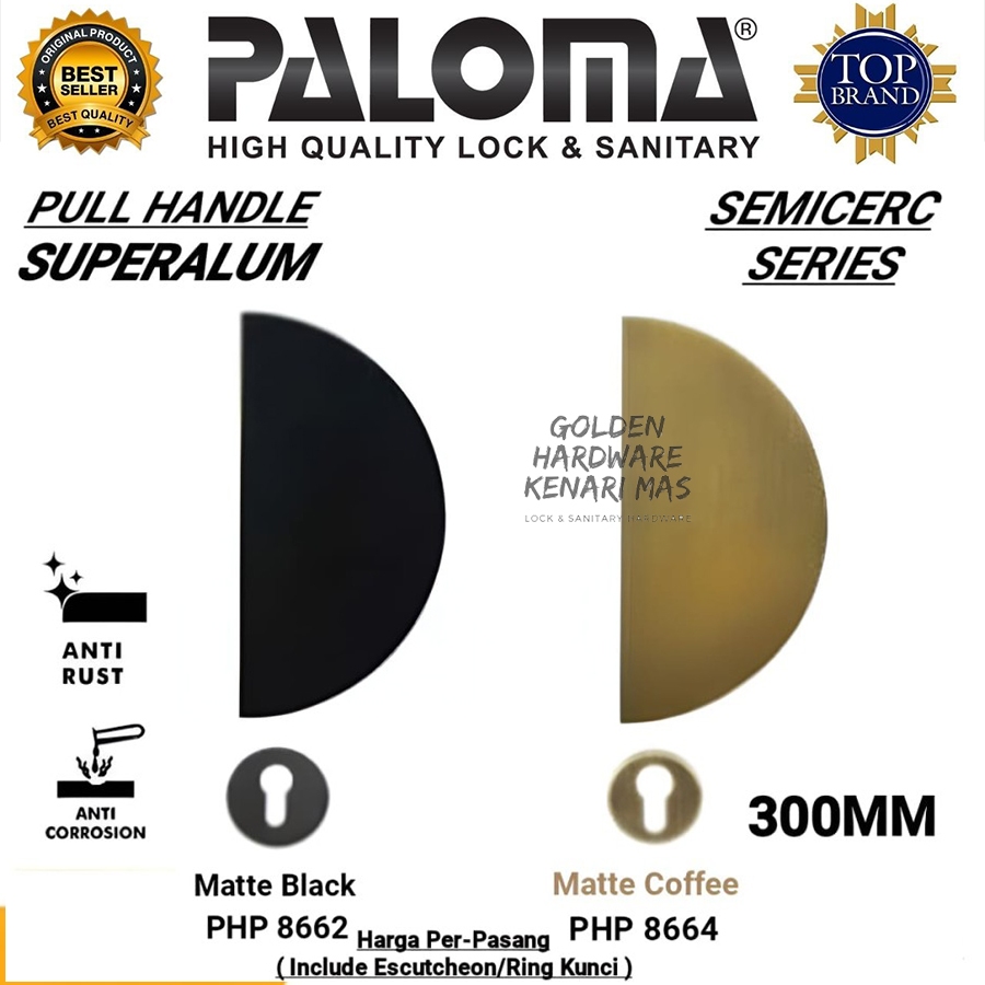 Jual PALOMA PHP 8662 8664 Pull Handle Gagang Tarikan Pintu Door ...