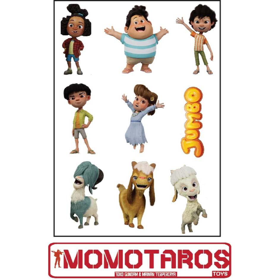 Jual Sticker Jumbo the movie 1 pc | Shopee Indonesia