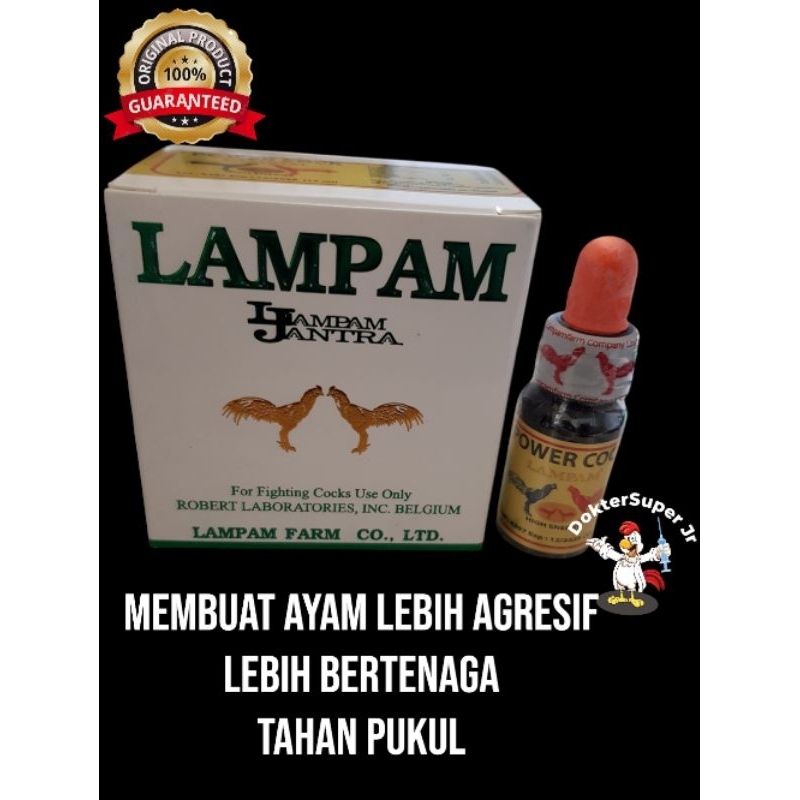 Jual POWER COCK Lanpam doping ayam 15 ml ( Original Thailand 100% ...