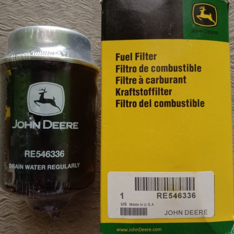 Jual FILTER SOLAR JD 6110B RE546336 JOHN DEERE DRAIN WATER REGULARLY ...