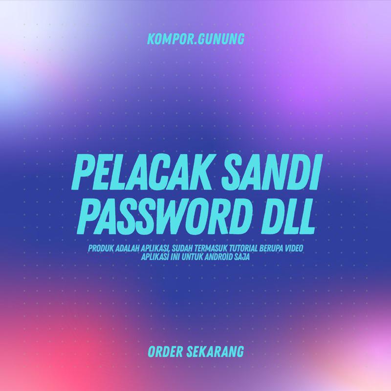 Jual Aplikasi Pelacak Parenting Sandi Password Hp | Shopee Indonesia