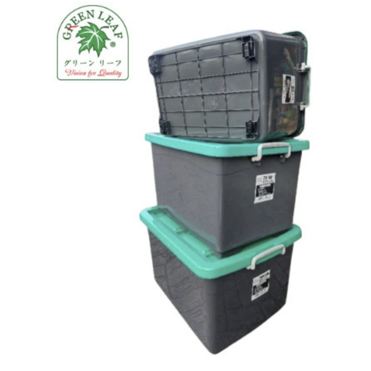 Jual Atari Green Leaf 9862 Box Container 100 Liter Abu Hitam Dengan ...
