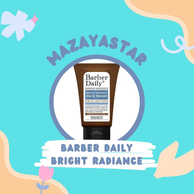 Jual *MS* Barber Daily Bright Radiance Face Wash 100 ml | Shopee Indonesia