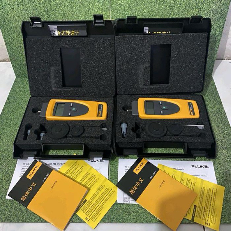 Jual Contact and Non-Contact Dual-Purpose Tachometer Fluke 931 | Shopee ...